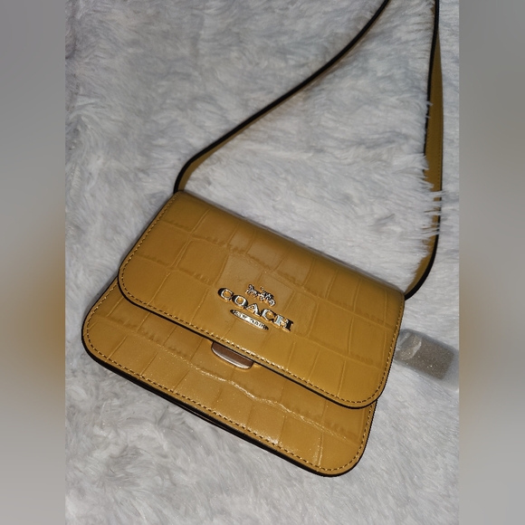 Coach | Bags | Coach Yellow Crossbody Bag Nwt | Poshmark